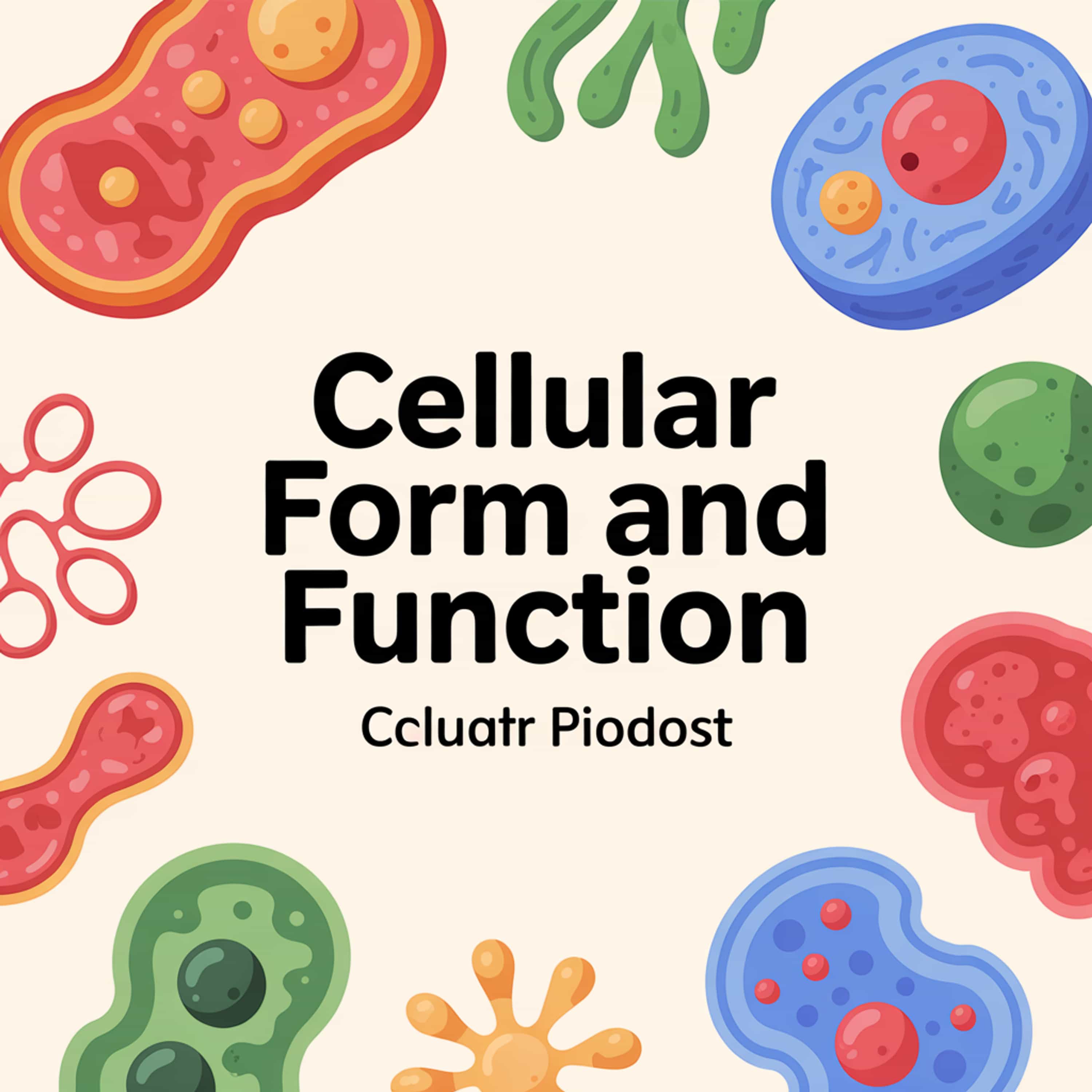 Cellular form and function