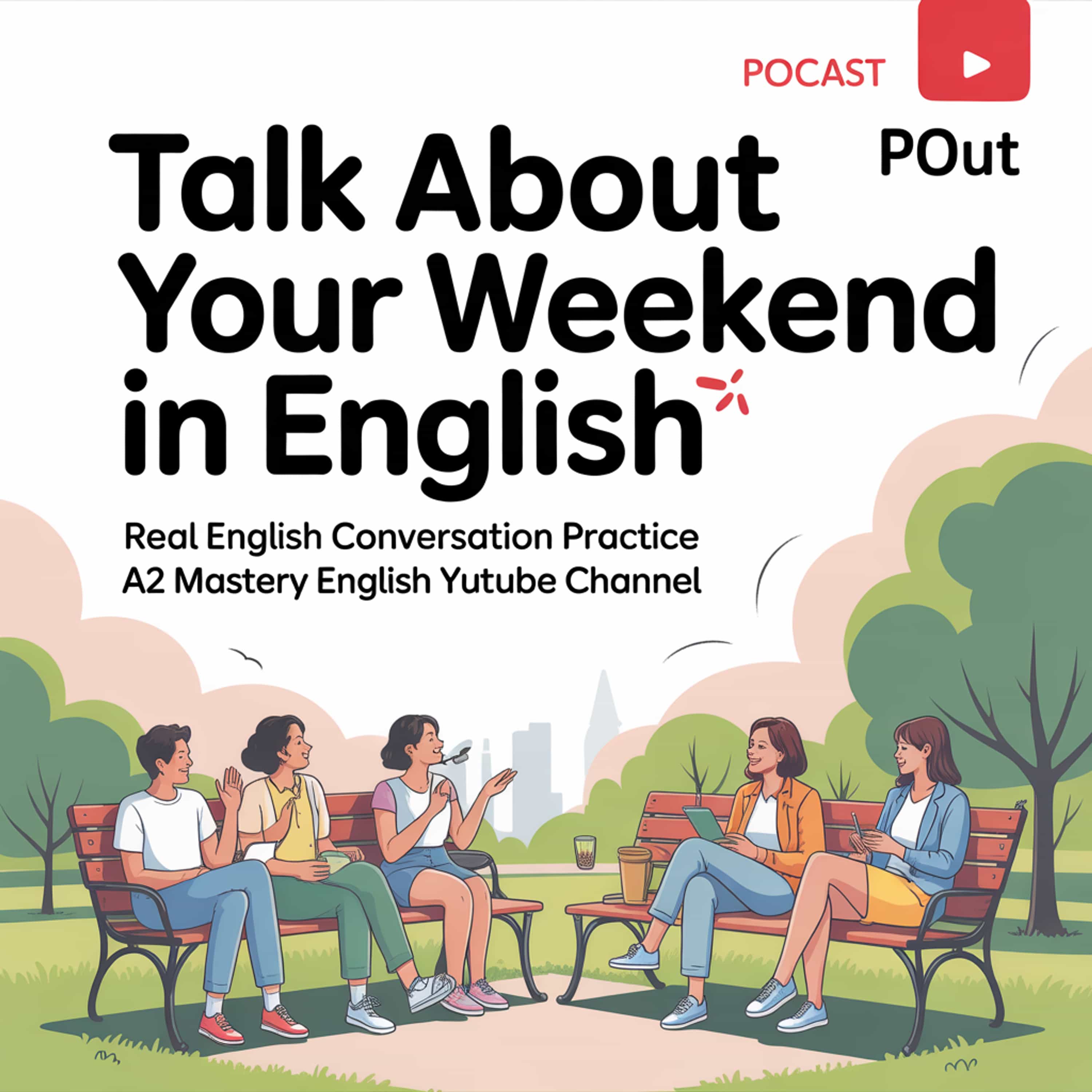 Talk About Your Weekend in English | Real English Conversation Practice ...